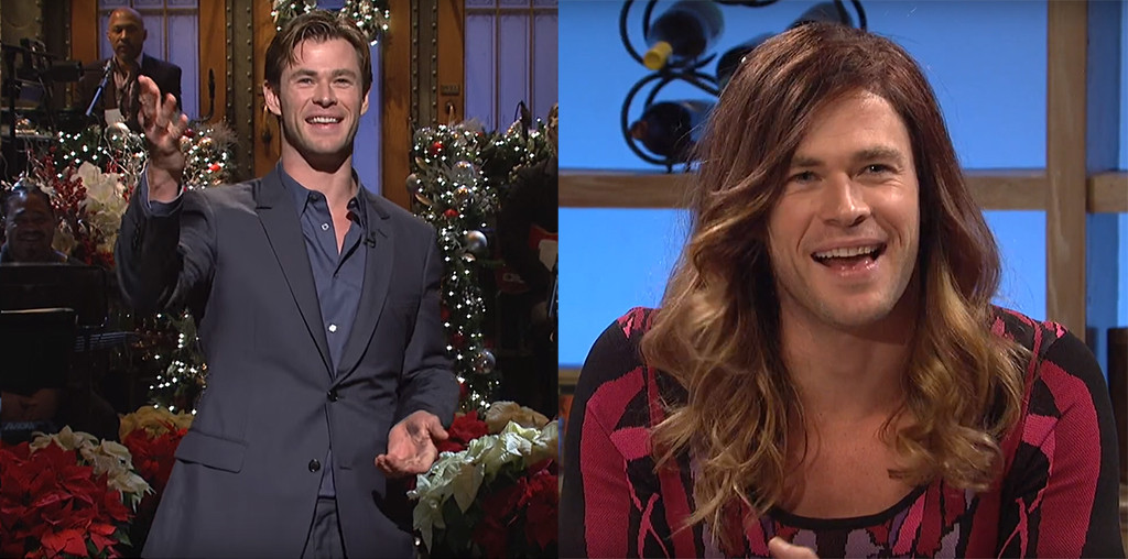 Chris Hemsworth Hosts Saturday Night Live, Dresses in Drag | E! News Canada Chris Hemsworth Hosts Saturday Night Live, Dresses in Drag | E! News Canada